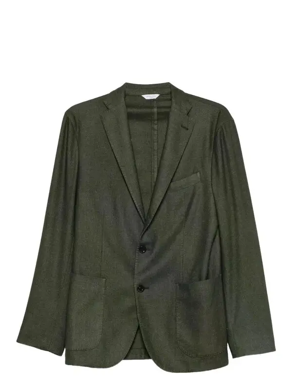 Boglioli K-jacket Wool Jacket - Green