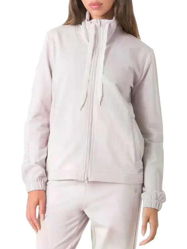 DIMENSIONE DANZA Zip-up Sweatshirt - Neutrals