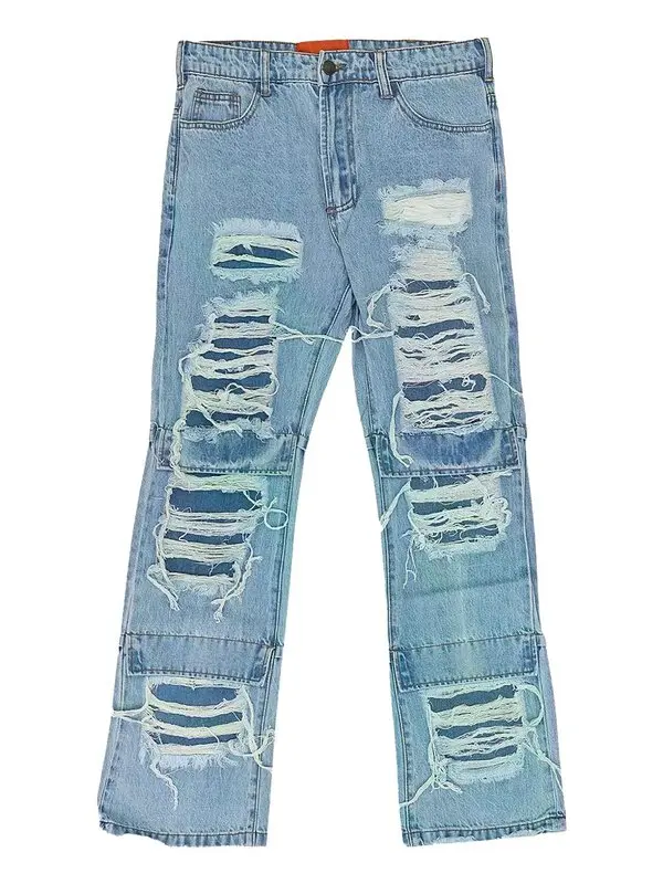 WHO DECIDES WAR BY EV BRAVADO Ripped Jeans - Blue