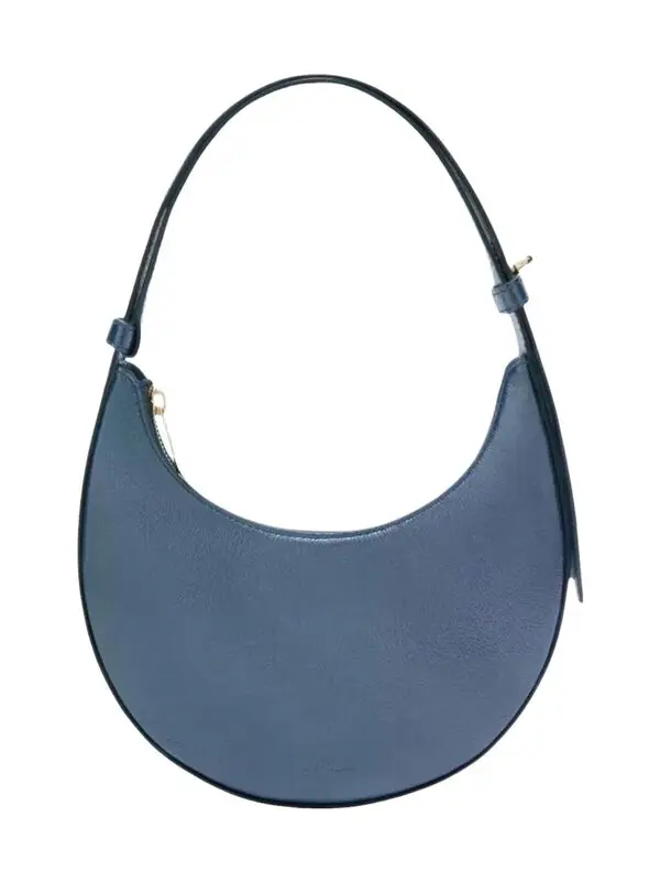 Furla Leather Half-moon Shoulder Bag - Blue