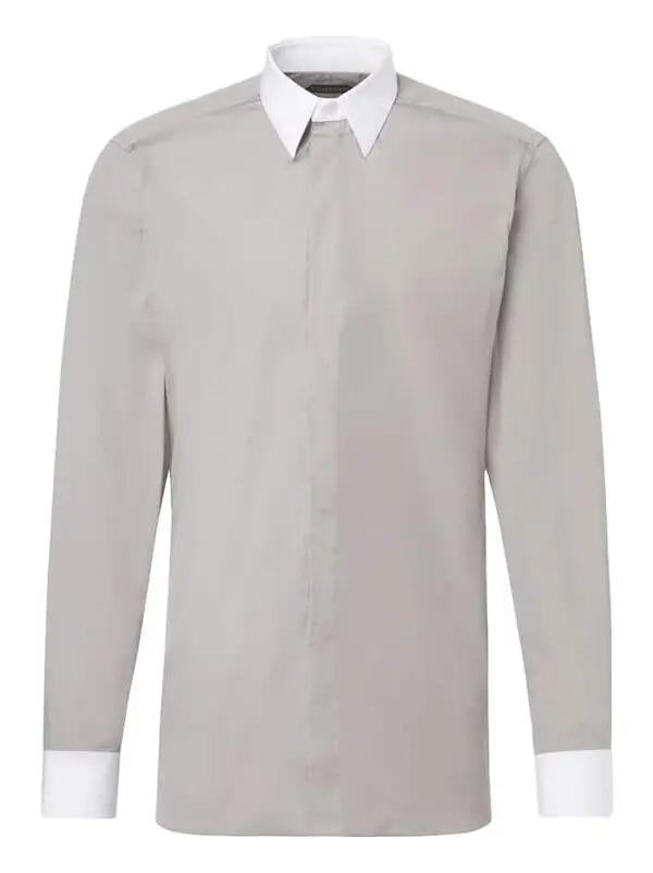 TOM FORD Cotton Shirt - Grey