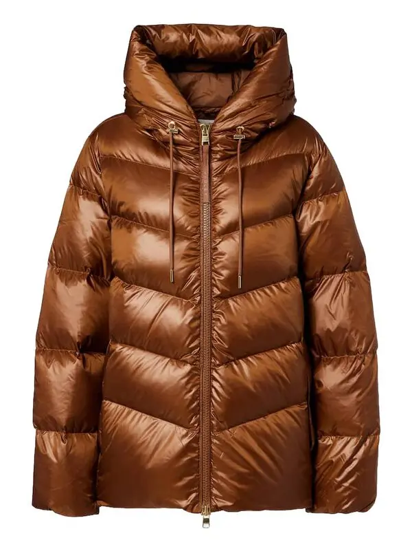 Varley Madelina Down Jacket - Brown