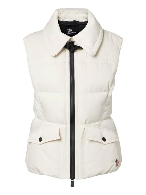 Moncler Down Vest - White