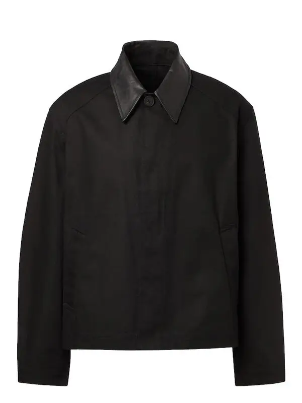 Studio Nicholson X Aaron Levine Dover Cotton Jacket - Black