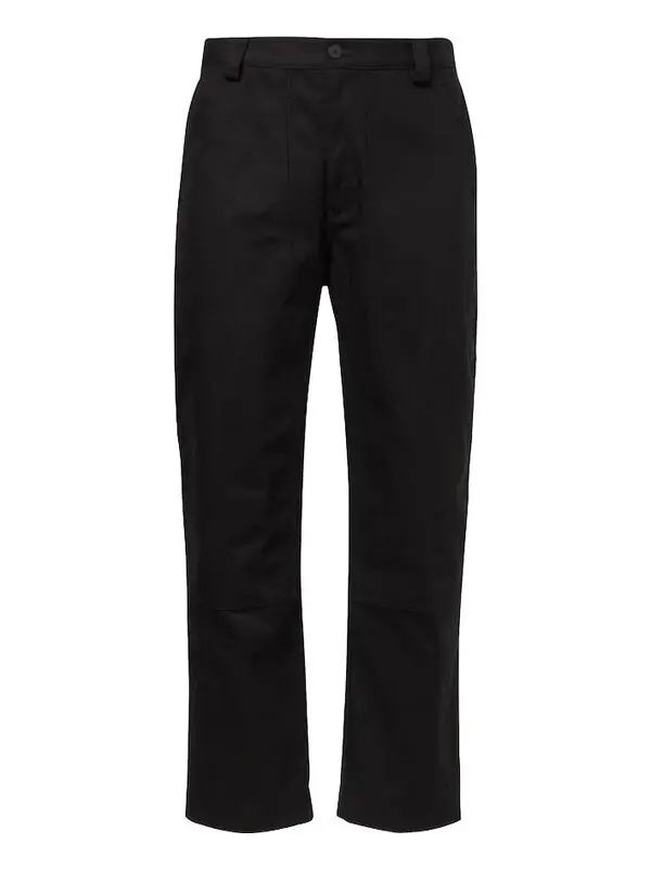 Studio Nicholson X Aaron Levine Denver Straight Pants - Black