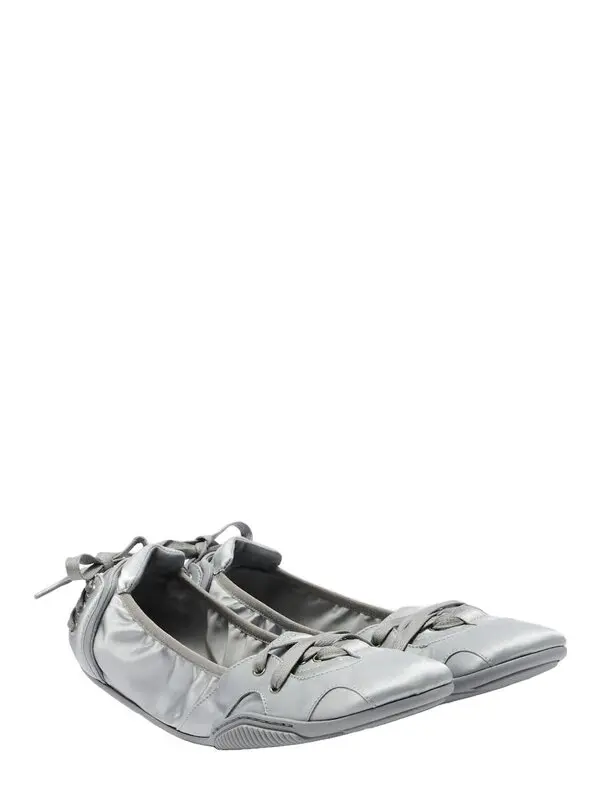 Acne Studios Bilaria Satin Sneakers - Grey