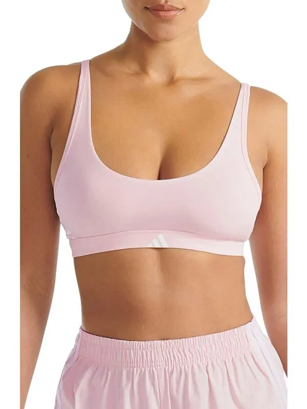 ADIDAS ORIGINALS Scoop Wireless Bra - Clear Pink