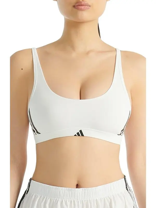 ADIDAS ORIGINALS Scoop Wireless Bra - White