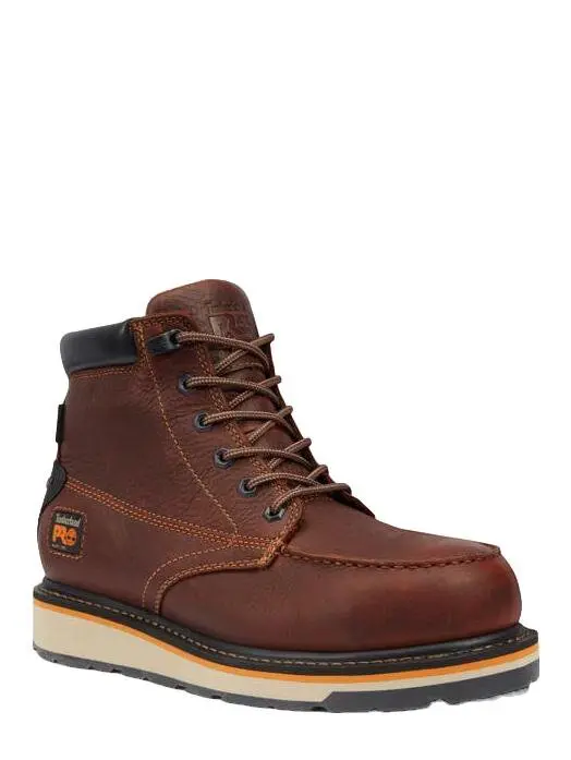 Timberland Gridworks 6" Waterproof Work Boots - Brown