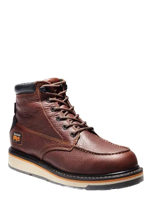 Timberland Gridworks 6" Waterproof Work Boots - Brown