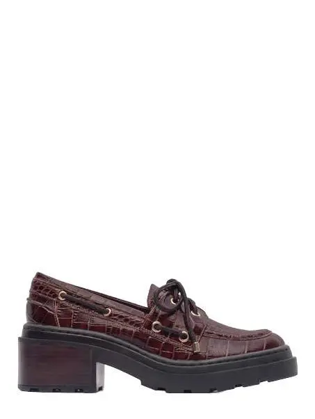 Bernardo Nico Boat Loafer - Chocolate Wine