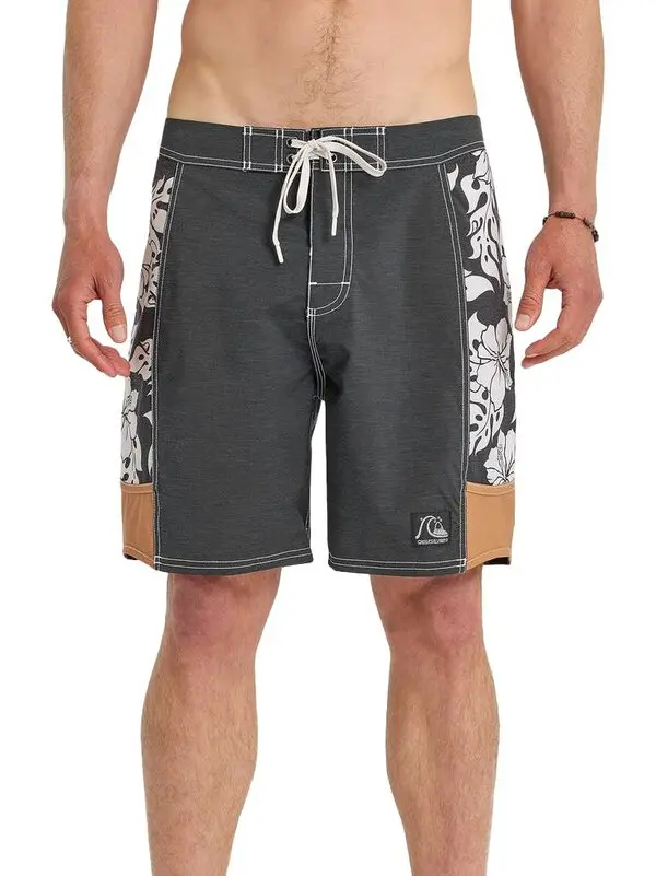 Quiksilver Original Arch 18" Water Repellent Board Shorts - Black