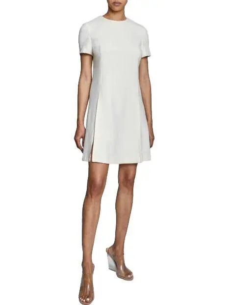 Santorelli Kate Short Sleeve Shift Dress - Ivory