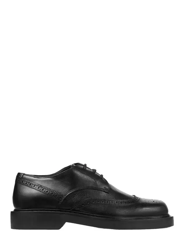 JIMMY CHOO Rowan Brogue Derby - Black