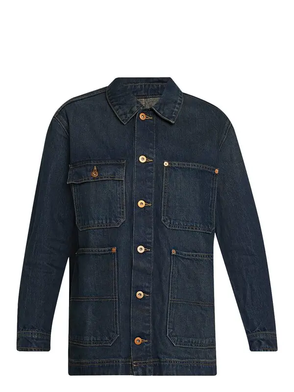 SLVRLAKE Worker Denim Jacket - Shakey Gro