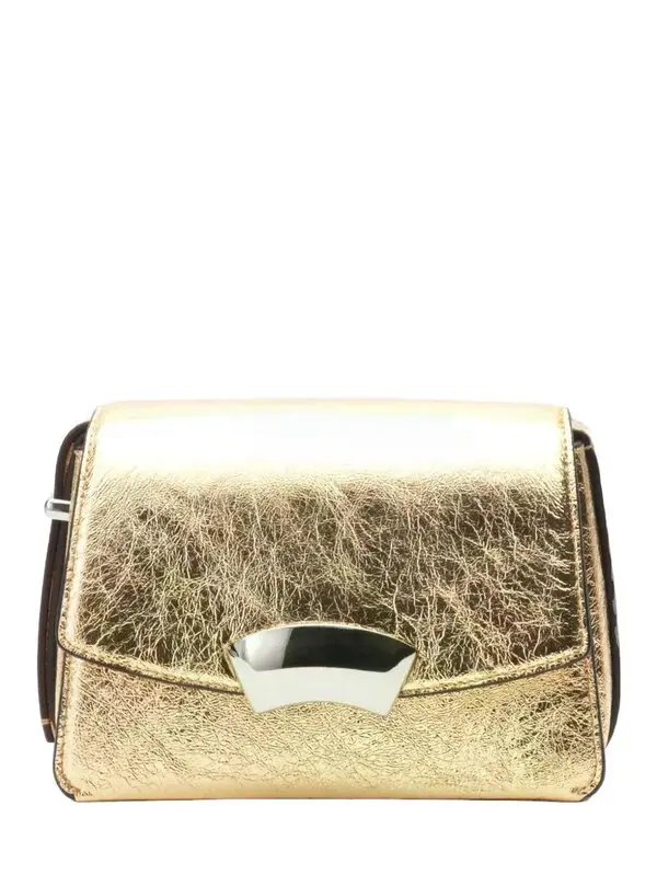 3.1 Phillip Lim Metallic-finish Leather Shoulder Bag - Gold