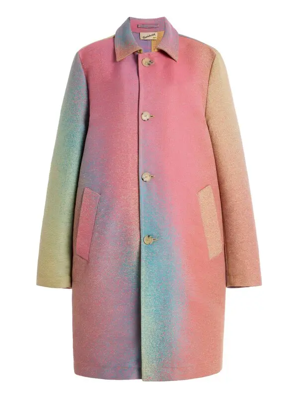 SANDERLAK X Maharam Rainbow Dégradé Coat - Multi