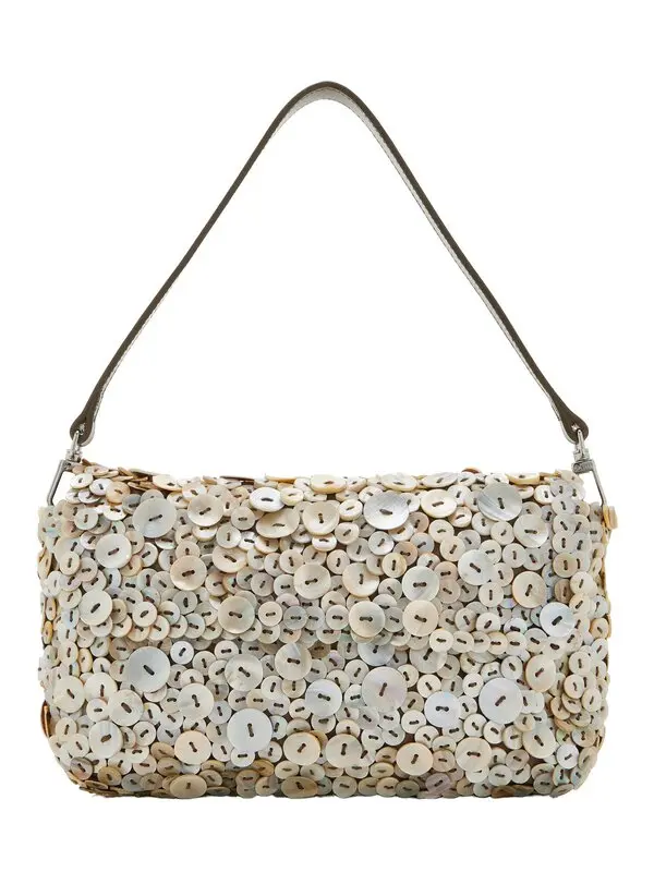 Staud Timmy Convertible Shoulder Bag - White
