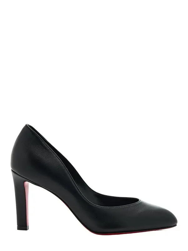 CHRISTIAN LOUBOUTIN Fannylove 85mm Leather Pumps - Black