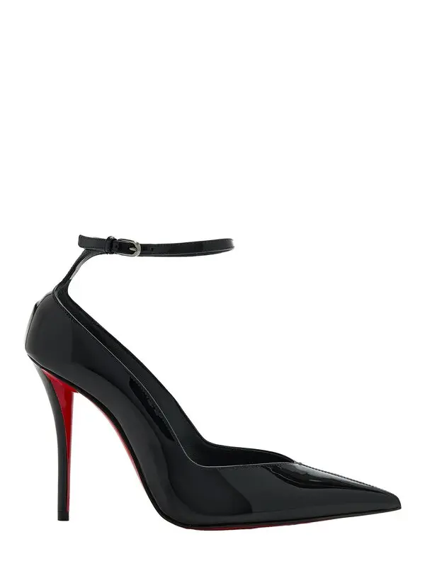 CHRISTIAN LOUBOUTIN Erozee 100mm Patent Leather Pumps - Black