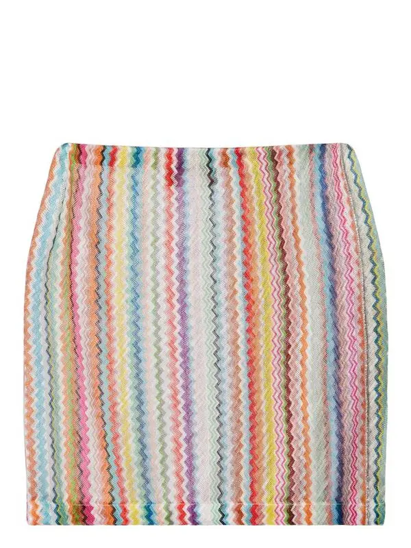 Missoni Zigzag Mini Skirt - Multicoloured