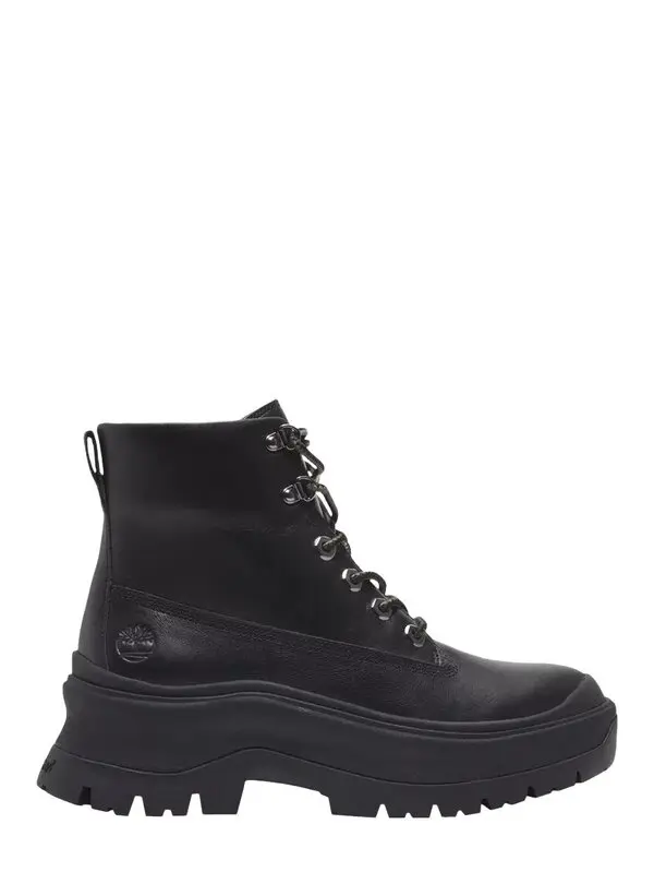 Timberland Roxie Lane Mid Lace Up Boots - Black