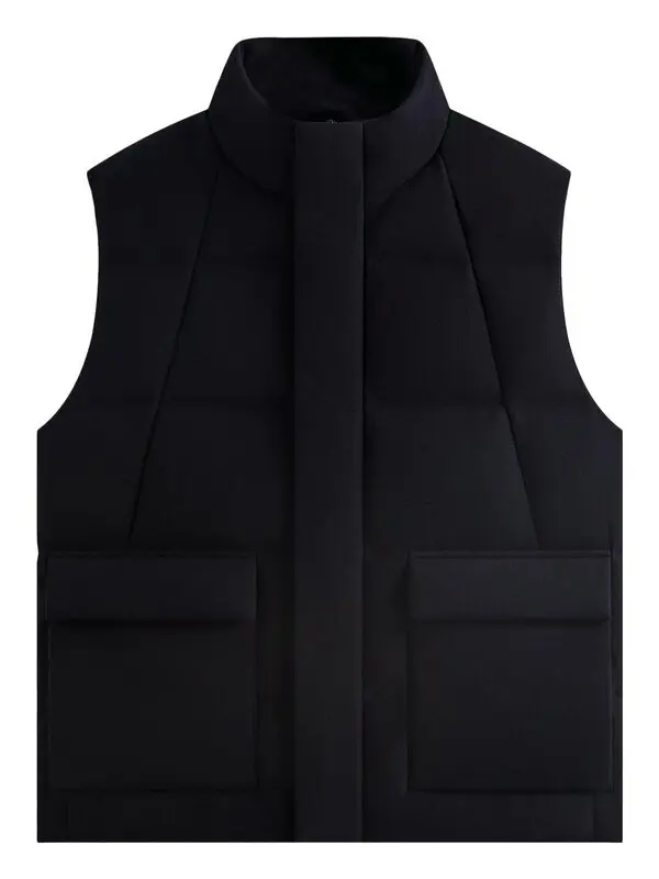 Kith Felted Jersey Midi Vest - Black