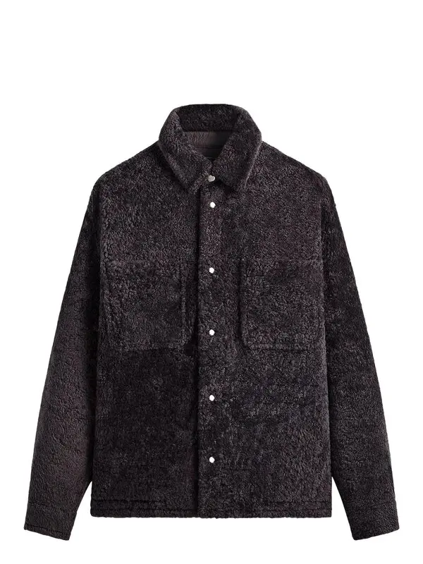 Kith Shearling Ace Shirt Jacket - Black