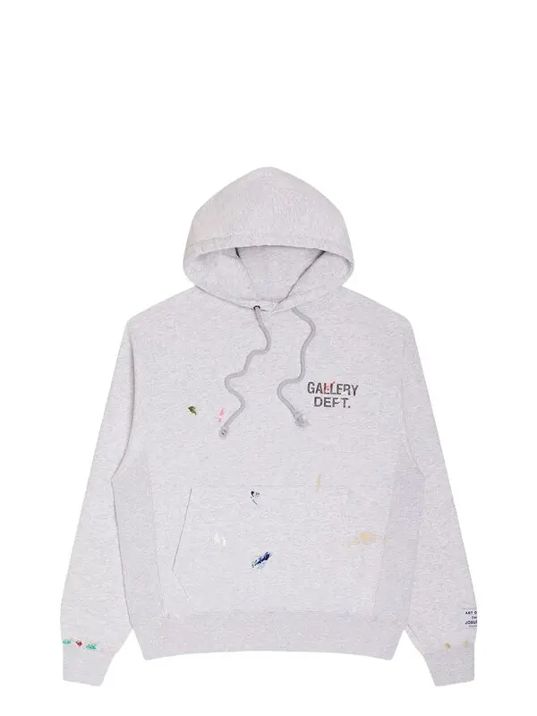 GALLERY DEPT. Gd Paint Logo Hoodie - Grey