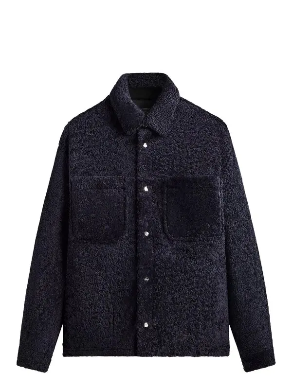 Kith Shearling Ace Shirt Jacket - Black