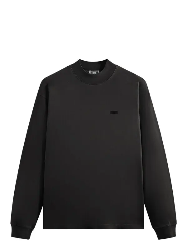 Kith Long-sleeve Mockneck Lax Tee - Black