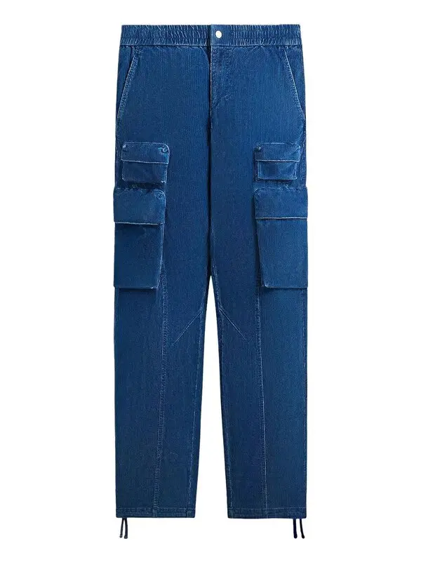 Kith Indigo Corduroy Chauncey Cargo Pant - Blue
