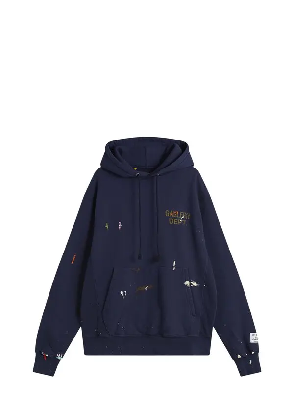 GALLERY DEPT. Gd Paint Logo Hoodie - Blue