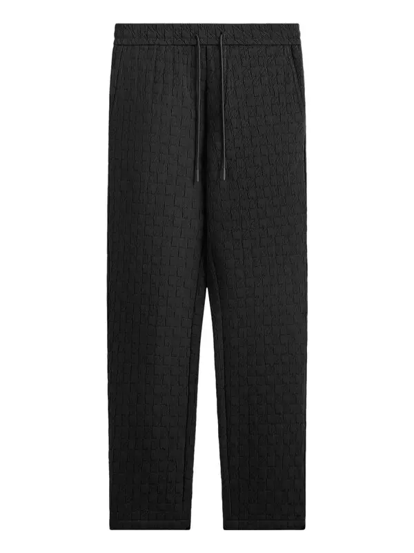Kith Check Quilt Elmhurst Pant - Black