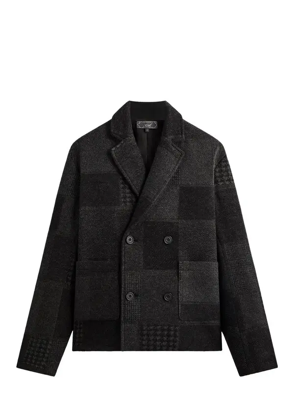 Kith Patchwork Wool Raya Blazer - Black