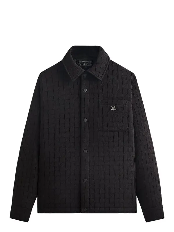 Kith Check Quilt Brixton Shirt Jacket - Black