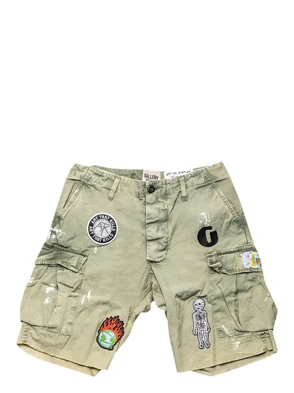 GALLERY DEPT. Kenzie Fatigue Cargo Short - Green