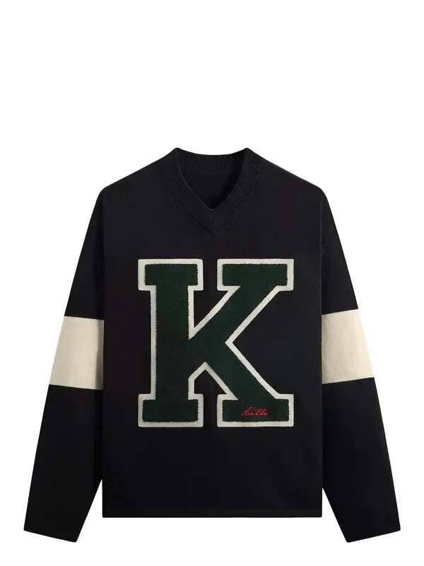 Kith For Avirex Beau Knit K Jersey - Black