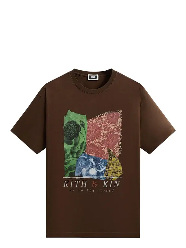 Kith Collage Tee Legacy - Brown