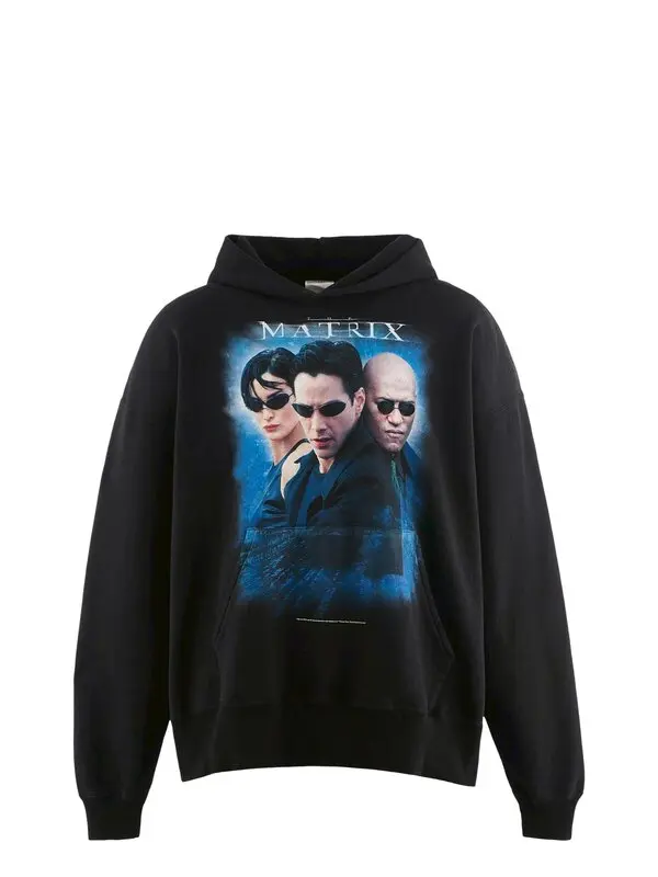 SAINT MXXXXXX The Matrix Hoodie - Black