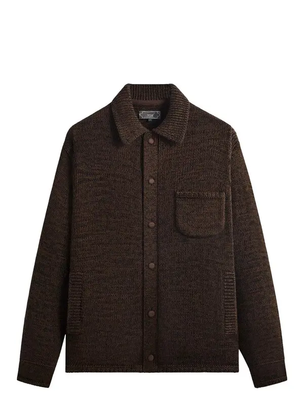 Kith Chunky Knit Ginza Cardigan - Brown