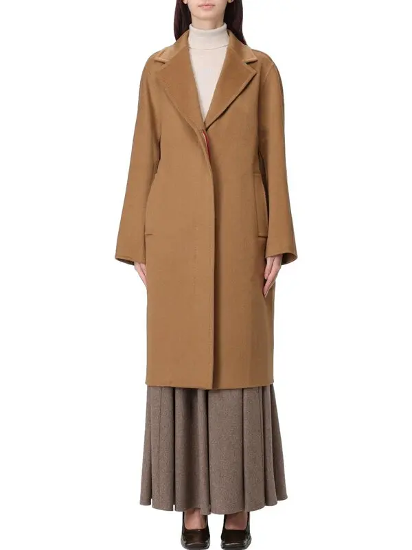 Max Mara Long Coat - Cream