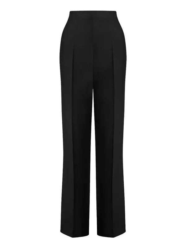 Alberta Ferretti Wide Leg Trousers - Black