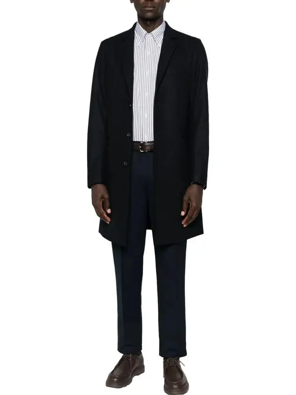Paul Smith Tailored Coat - Blue