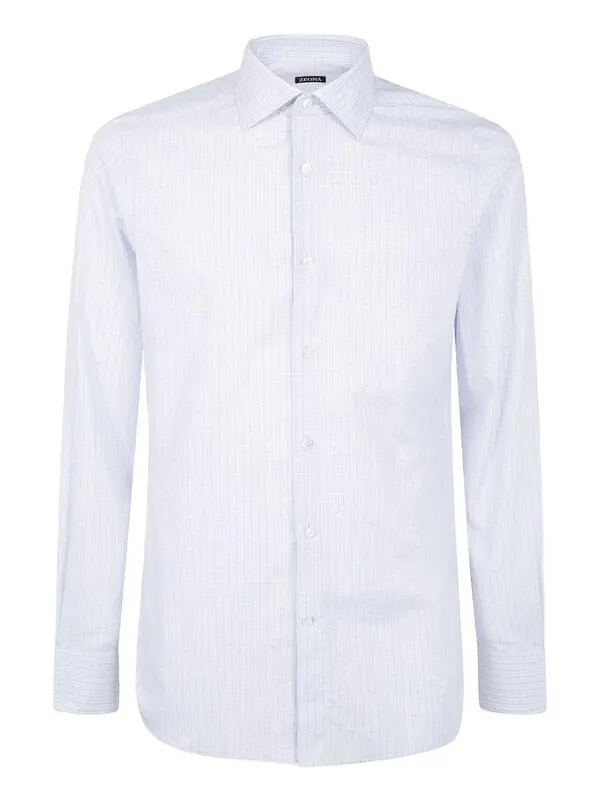Zegna Shirt - Gnawed Blue