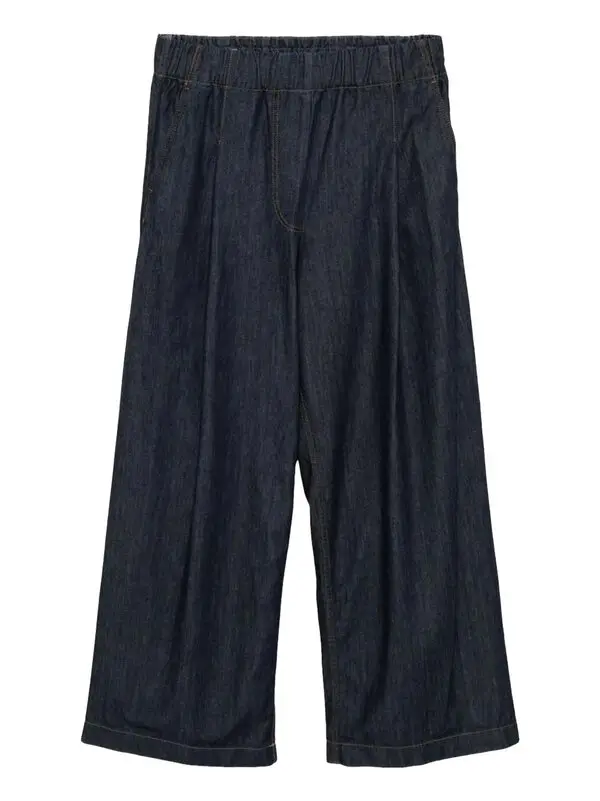 Dries Van Noten Wide Leg Jeans - Indigo