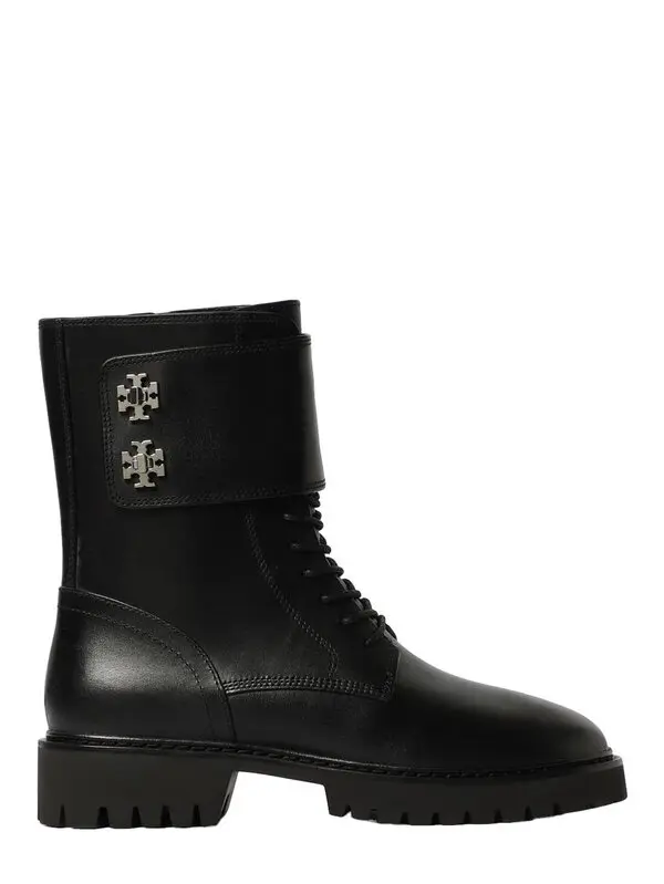 Tory Burch Lace-up Boots - Black