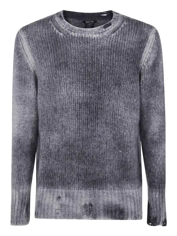 Avant Toi Pullover Sweater - Grey