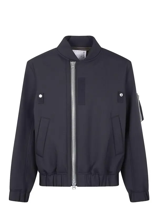 Sacai Zip-up Jacket - Black