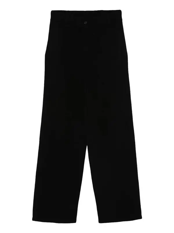 Guest In Residence Wide Leg Trousers - Black